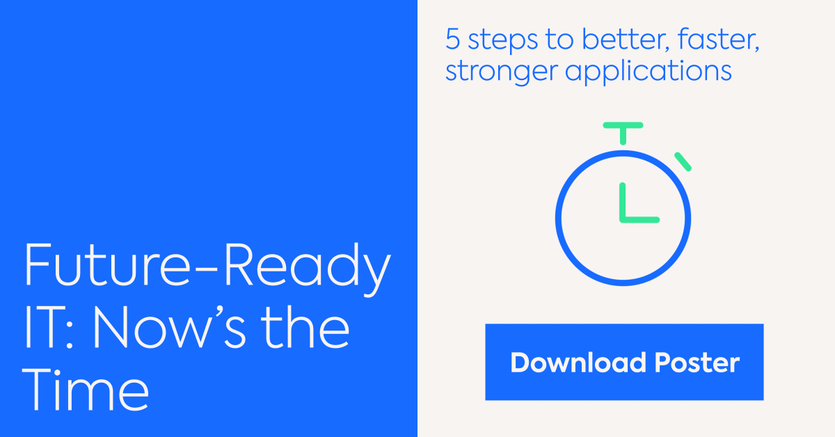 Poster: 5 Steps to Application Modernization